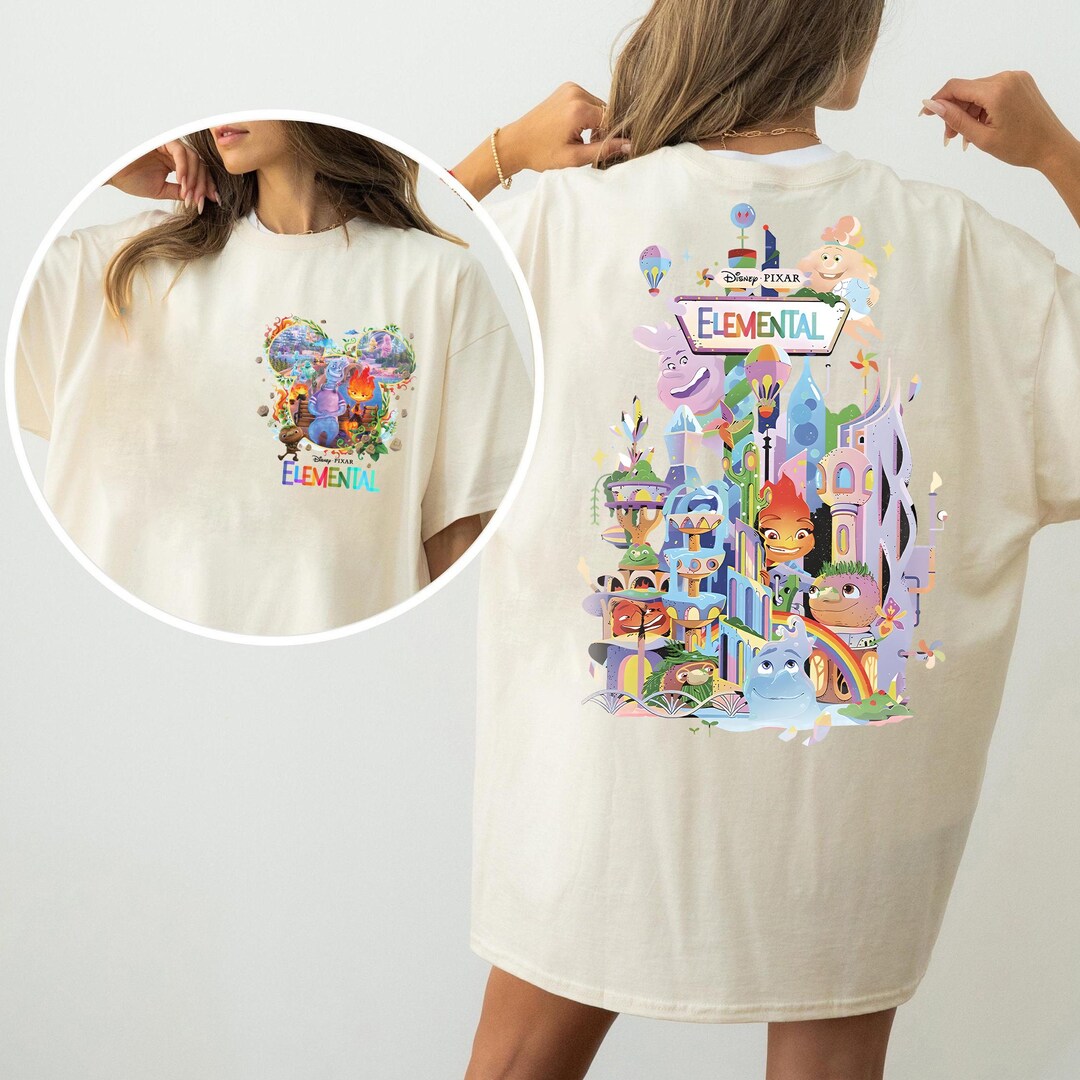 Disney Pixar Elemental Shirt, Elemental Characters Shirt, Elemental ...