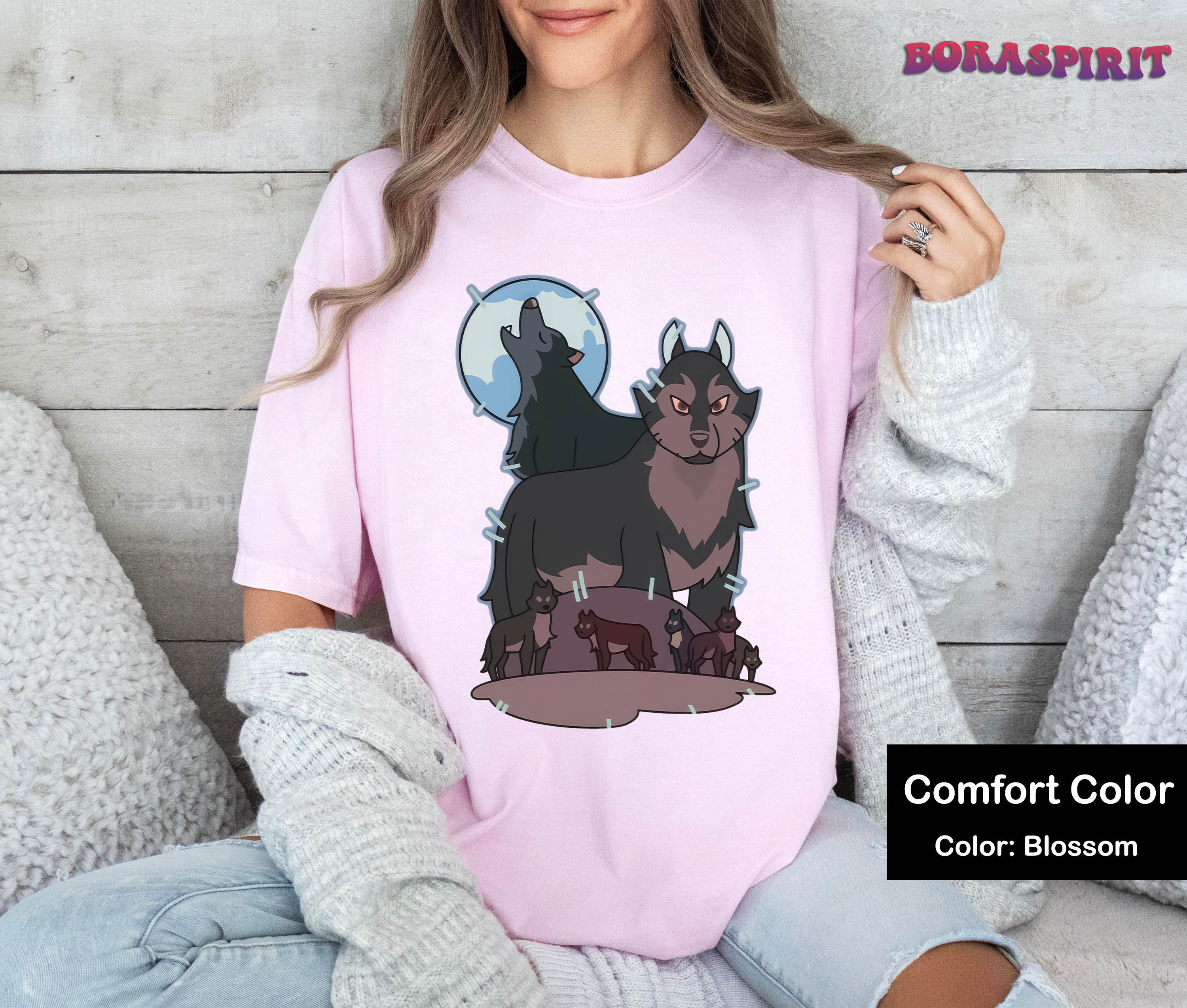 The Owl House Wolf Shirt, Hunter's Wolf Shirt, Hunter Cosplay Shirt ...