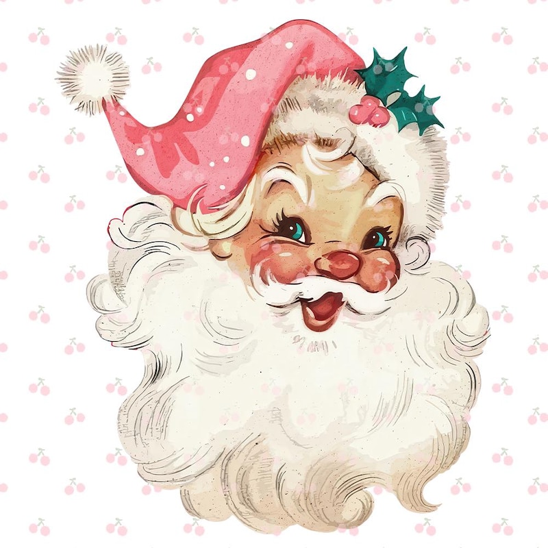 Santa Pink Coquette - Etsy