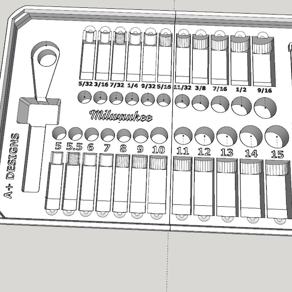 Packout 1/4 Socket - Etsy UK