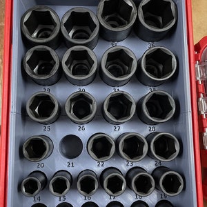 Milwaukee Packout Deep Impact Socket Storage Bin 49-66-7015 - Etsy