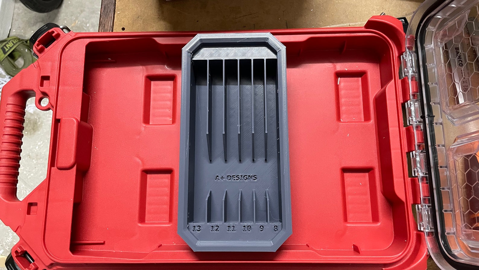 Milwaukee Packout Slim Bin Drill Bit Organizer 3-pack (STL FILE Only ...