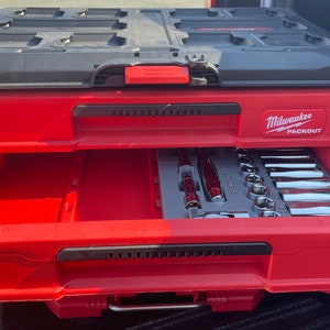 3D Printed Socket Set Holder: Milwaukee Packout Tool Box Organizer - Etsy