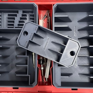 Milwaukee Packout Deep Organiser Drill Bit Holder for 48228435 or ...