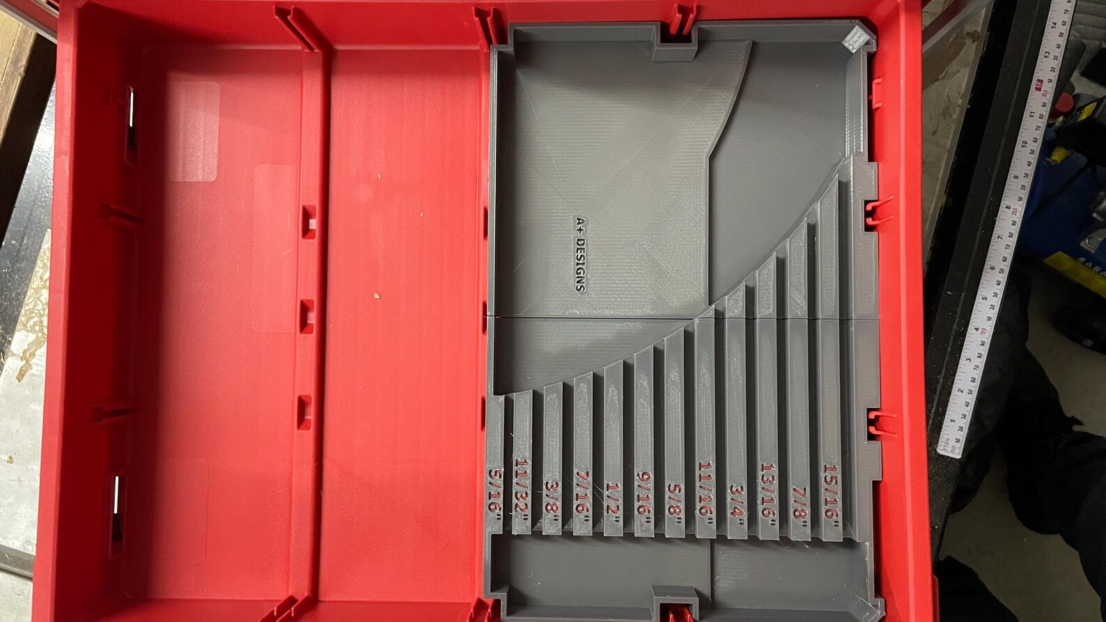 STL*** SAE Spanner Divider for the 4 Drawer Milwaukee Packout***digital ...