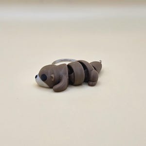 Cute Baby Otter Articulated Fidget Toy Keychain - Etsy