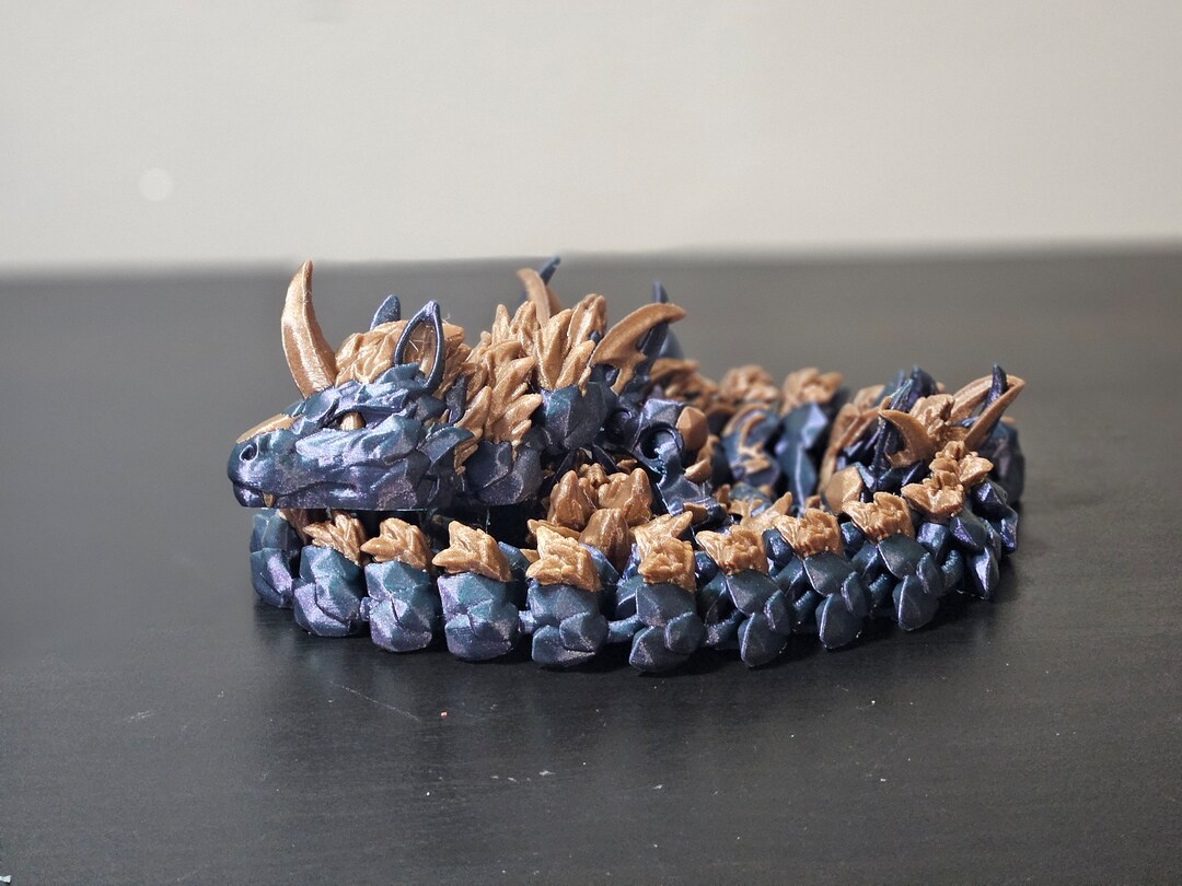 Articulated Unicorn Dragon Dual Color Model - Etsy