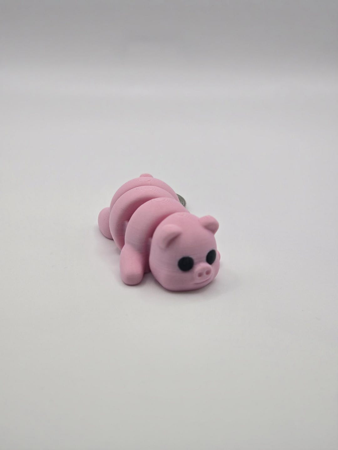 Cute Pig Keychain – Personalized 3D Printed Key Ring – Animal Lover ...