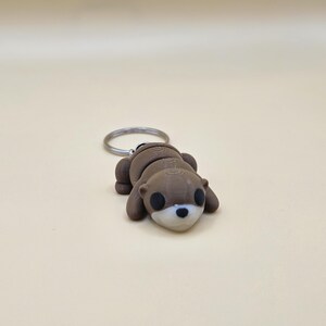 Cute Baby Otter Articulated Fidget Toy Keychain - Etsy