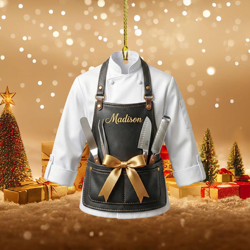 Christmas Present Chef - Etsy