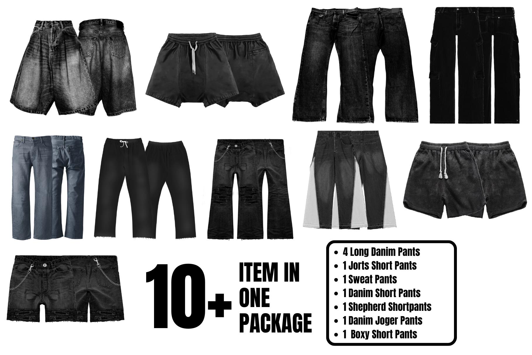 Clothing Mockup Pants Realistic 4k Streetwear Design Vol.06 - Etsy