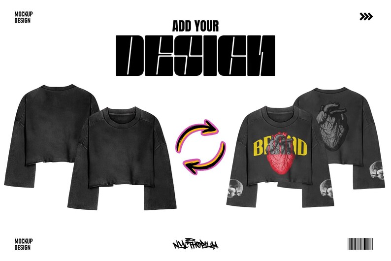 Clothing Mockup Streetwear Realistic 4k Design Vol.20 - Etsy