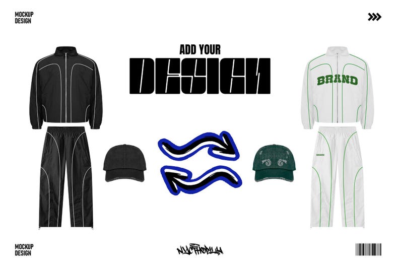 Tracksuit Clothing Mock up Realistic 4k Streetwear Design Vol.01 - Etsy