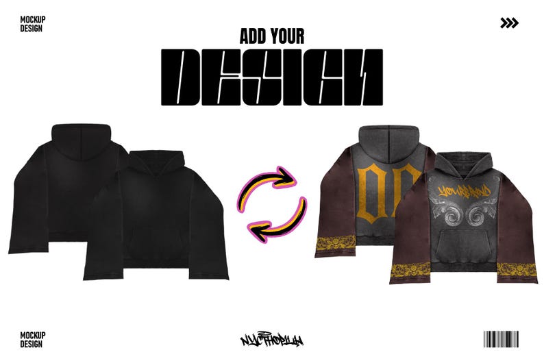 Clothing Mockup Realistic 4k Streetwear Design Vol.21 - Etsy