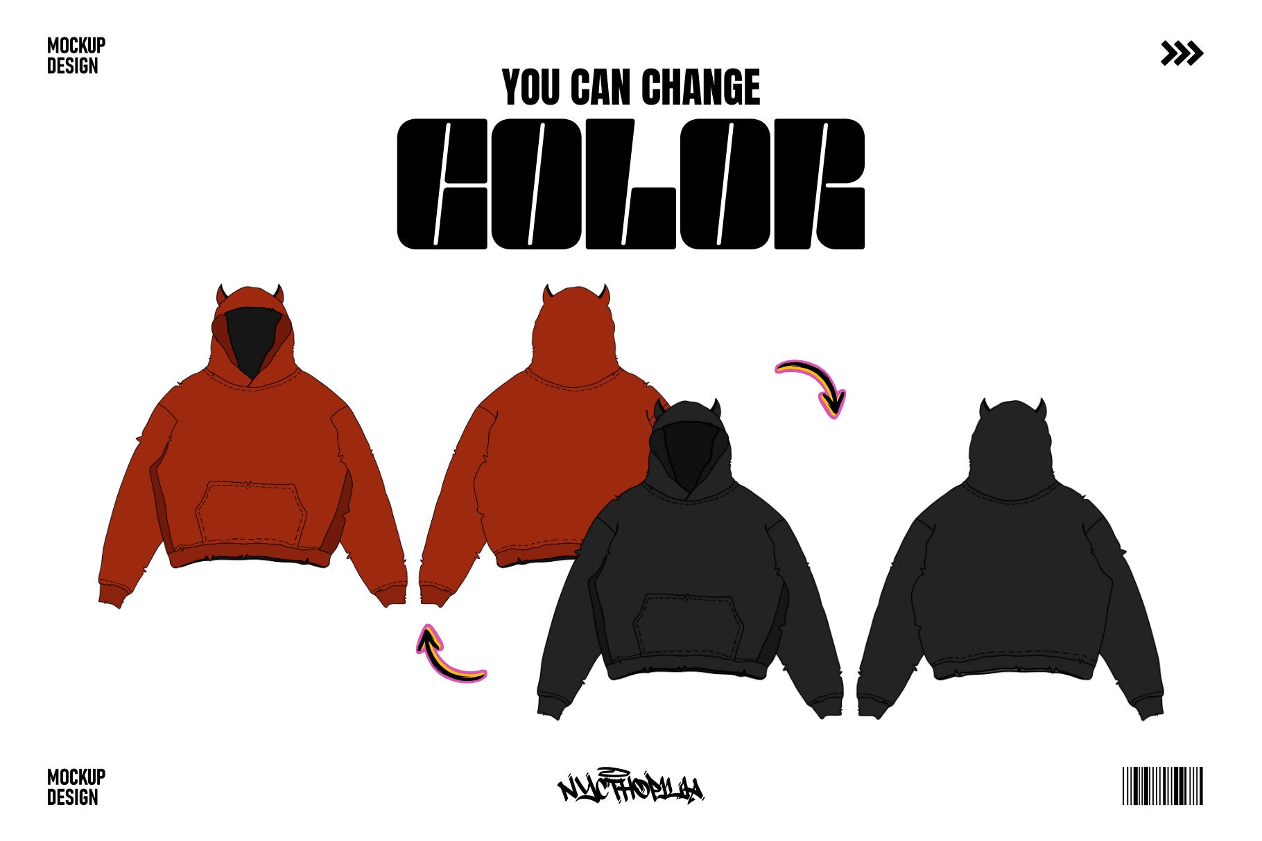 Tech Pack Clothing Design Mockup Photoshop and Illustrator, Tech Pack ...