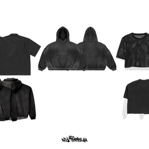 Clothing Mockup Realistic 4k Streetwear Package Photoshop Design Vol.17 ...