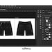 Clothing Mockup Pants Streetwear Realistic 4k Design Vol.05 - Etsy