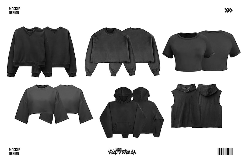Clothing Mockup Streetwear Realistic 4k Design Vol.20 - Etsy
