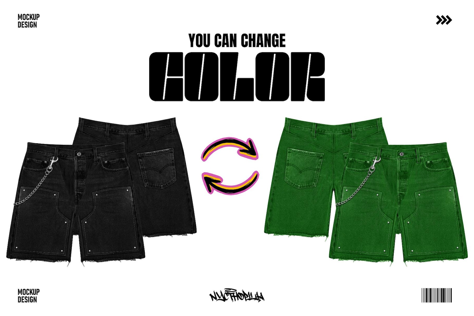 Clothing Mockup Pants Streetwear Realistic 4k Design Vol.05 - Etsy
