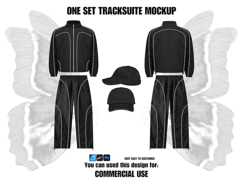 Tracksuit Clothing Mock up Realistic 4k Streetwear Design Vol.01 - Etsy