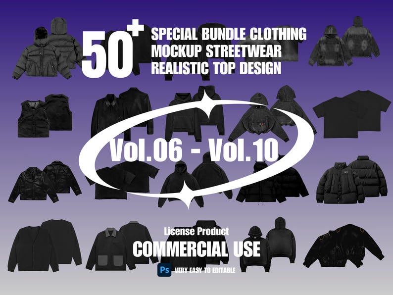 50+ Special Bundle Clothing Mock up Realistic 4k Streetwear Photoshop ...