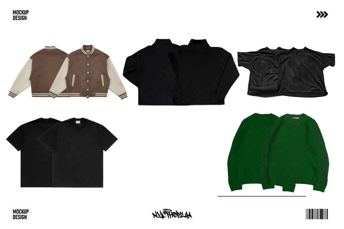 Clothing Mockup Realistic 4k Streetwear Design Vol.05 - Etsy