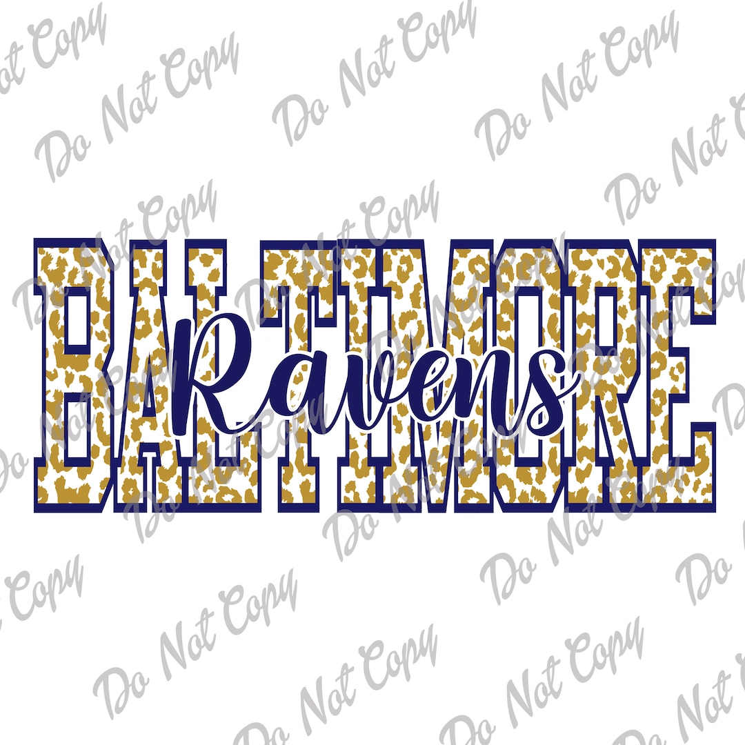 Ravenns SVG, PNG, Baltimore, Leopard Ravenns, Cheetah Ravenns ...