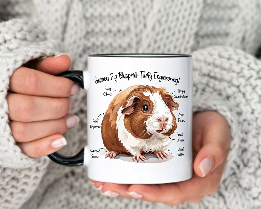 Guinea Pig Mug Gift Cute Guinea Pig Mug Gift Coffee Mug Gift Guinea Pig ...