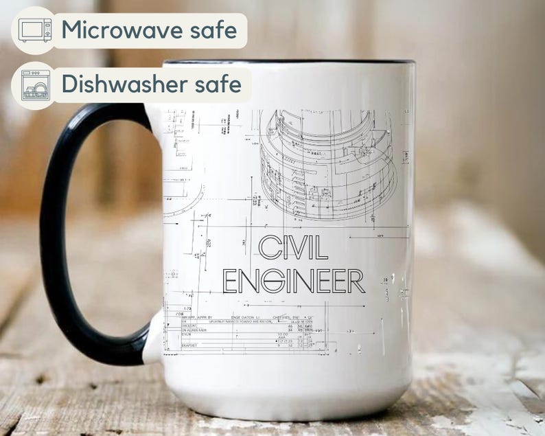 Personalized Civil Engineer Mug Gift Civil Engineer Mug Gift for Civil ...