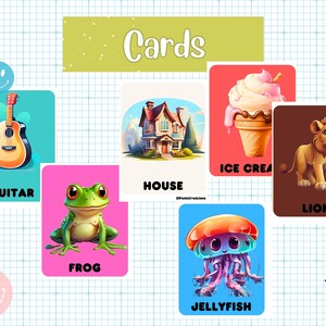 Printable Educational Alphabet Flashcards 26 ABC Learning Cards ...