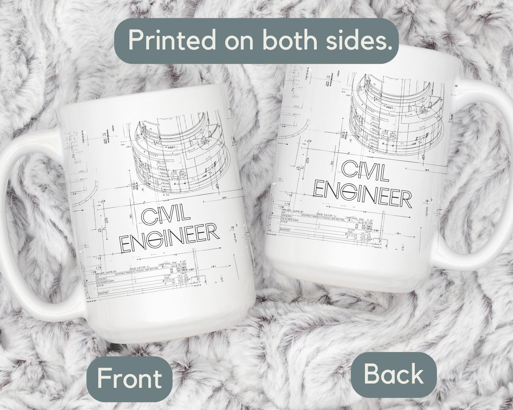 Personalized Civil Engineer Mug Gift Civil Engineer Mug Gift for Civil ...