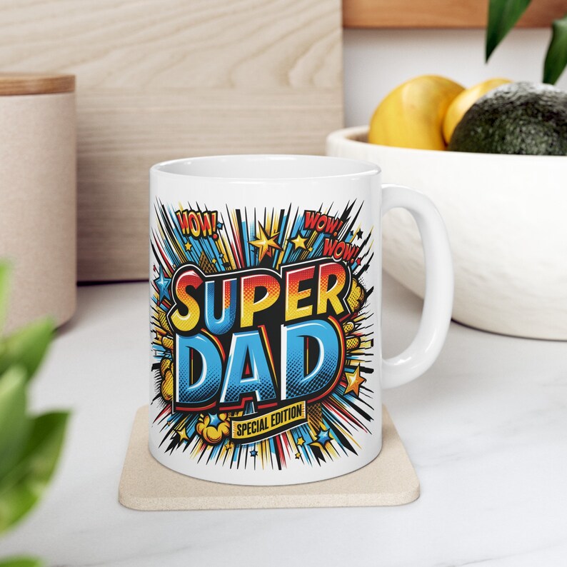 Super Dad Special Edition Father's Day Mug Grandad Gift From Daughter ...