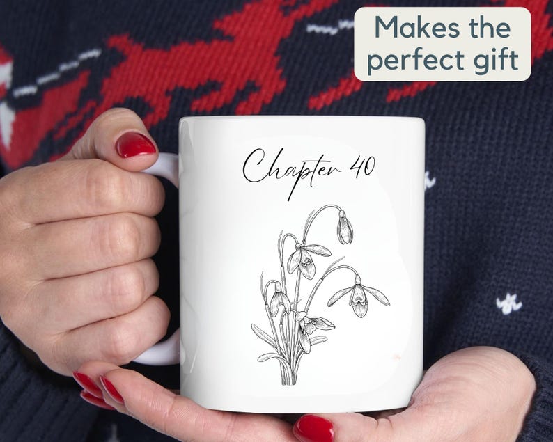 Personalized 40th Birthday Mug Gift 40 Birthday Gift for Her Custom ...