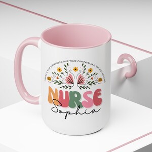 Personalized Nurse Mug Gift Custom Nurse Coffee Mug RN Nurse ...