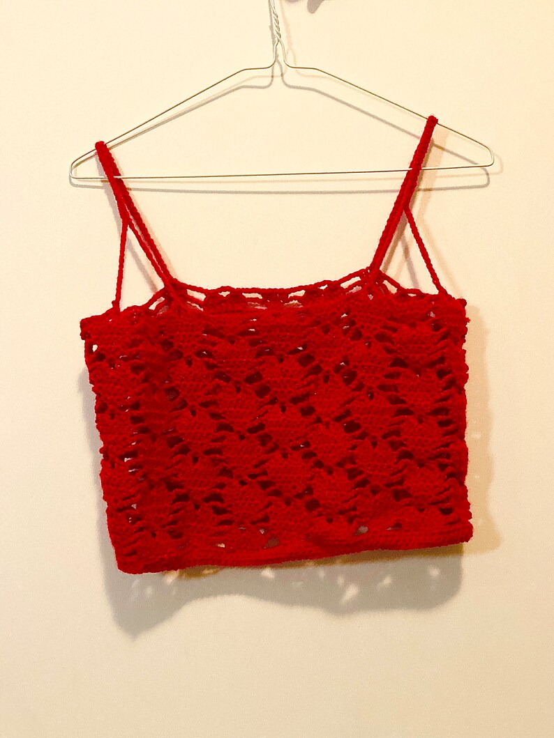 Crochet Pattern: Heart Top, Valentine Top Tutorial, ENGLISH FRENCH ...