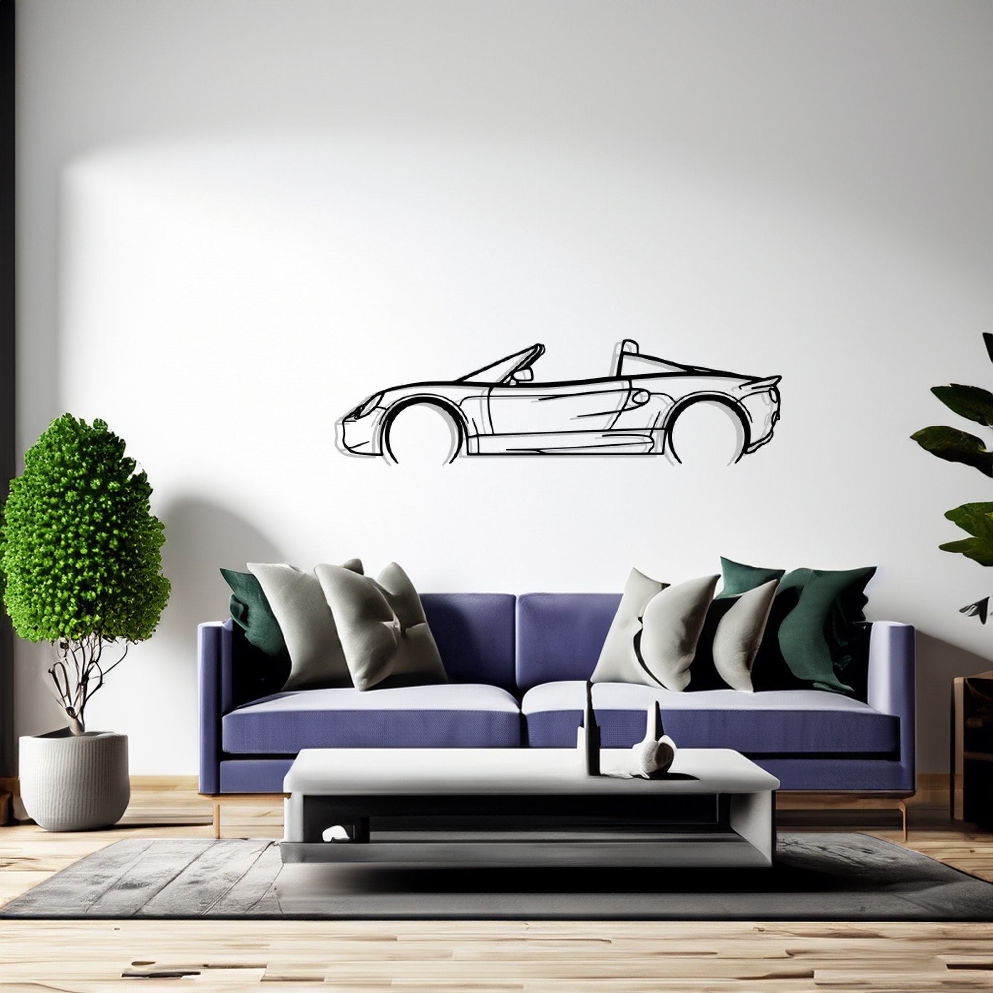 Elise S1 1999 Detailed Silhouette Metal Wall Art, Birthday Gift, Gift ...
