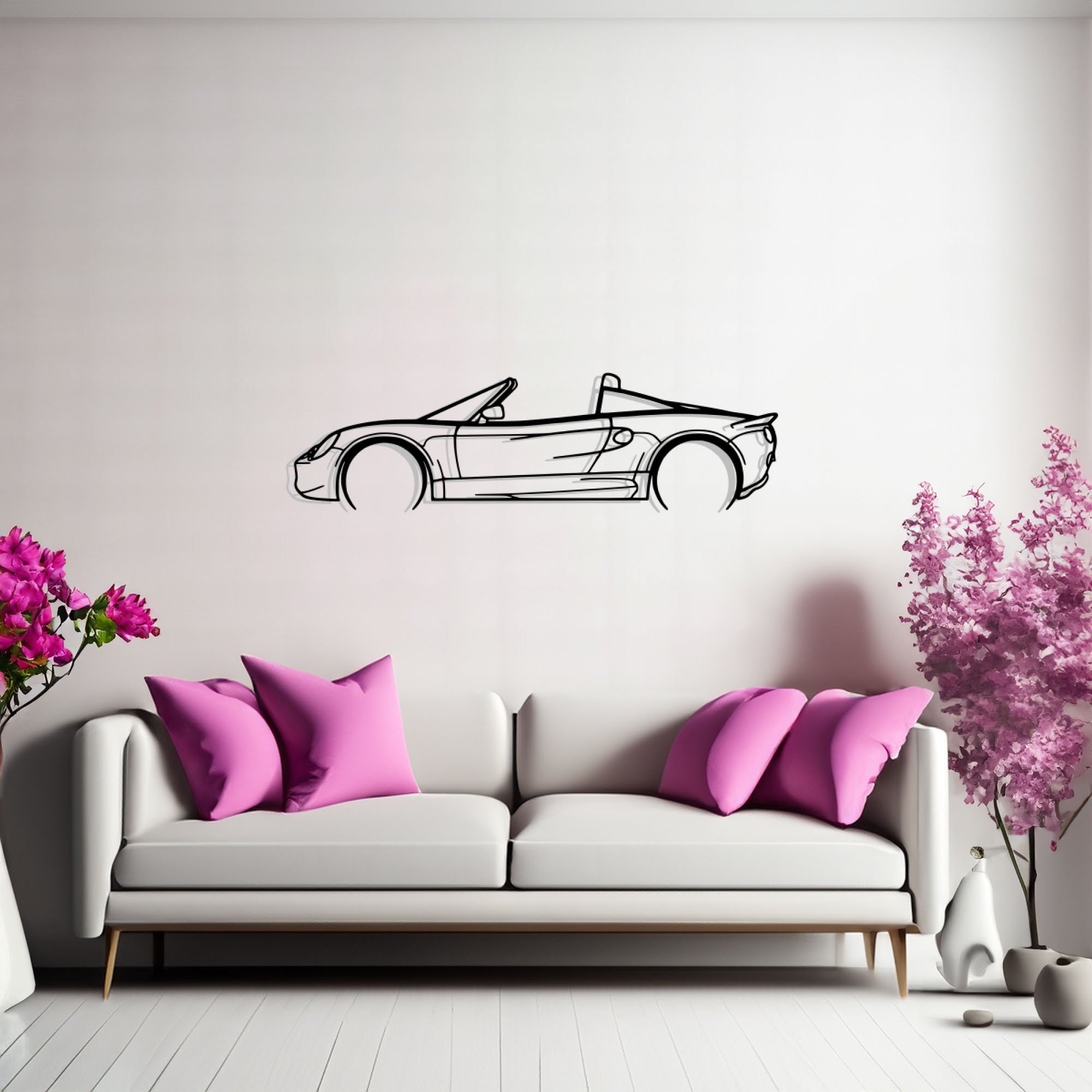 Elise S1 1999 Detailed Silhouette Metal Wall Art, Birthday Gift, Gift ...