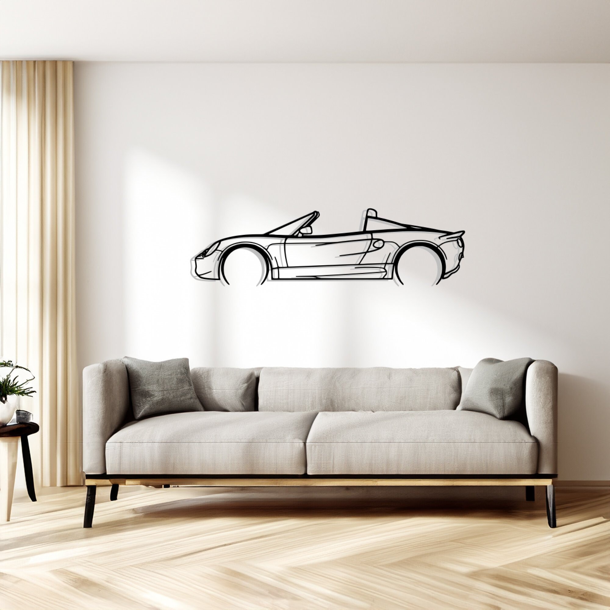 Elise S1 1999 Detailed Silhouette Metal Wall Art, Birthday Gift, Gift ...