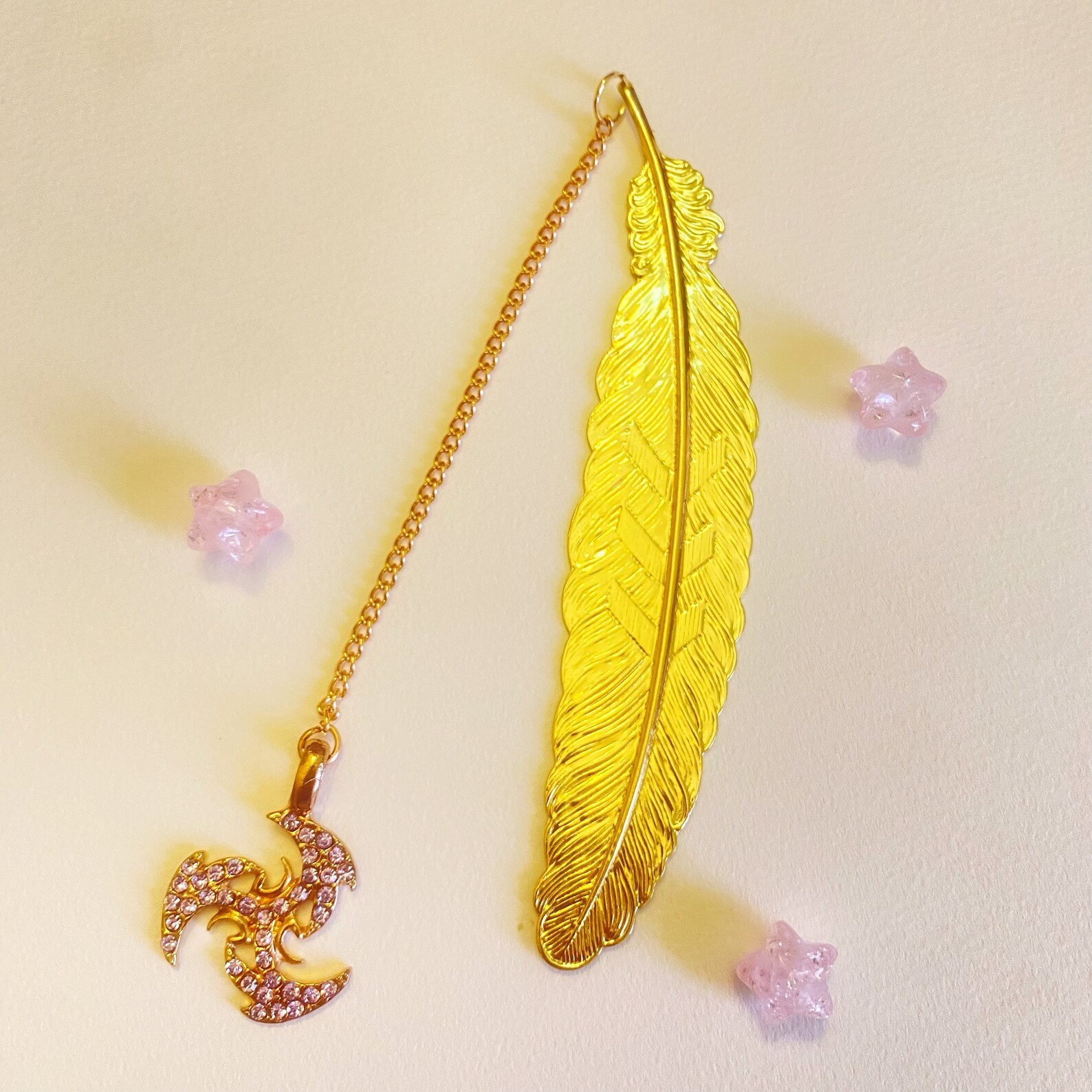 Genshin Impact Vision Element Feather Bookmarks - Etsy