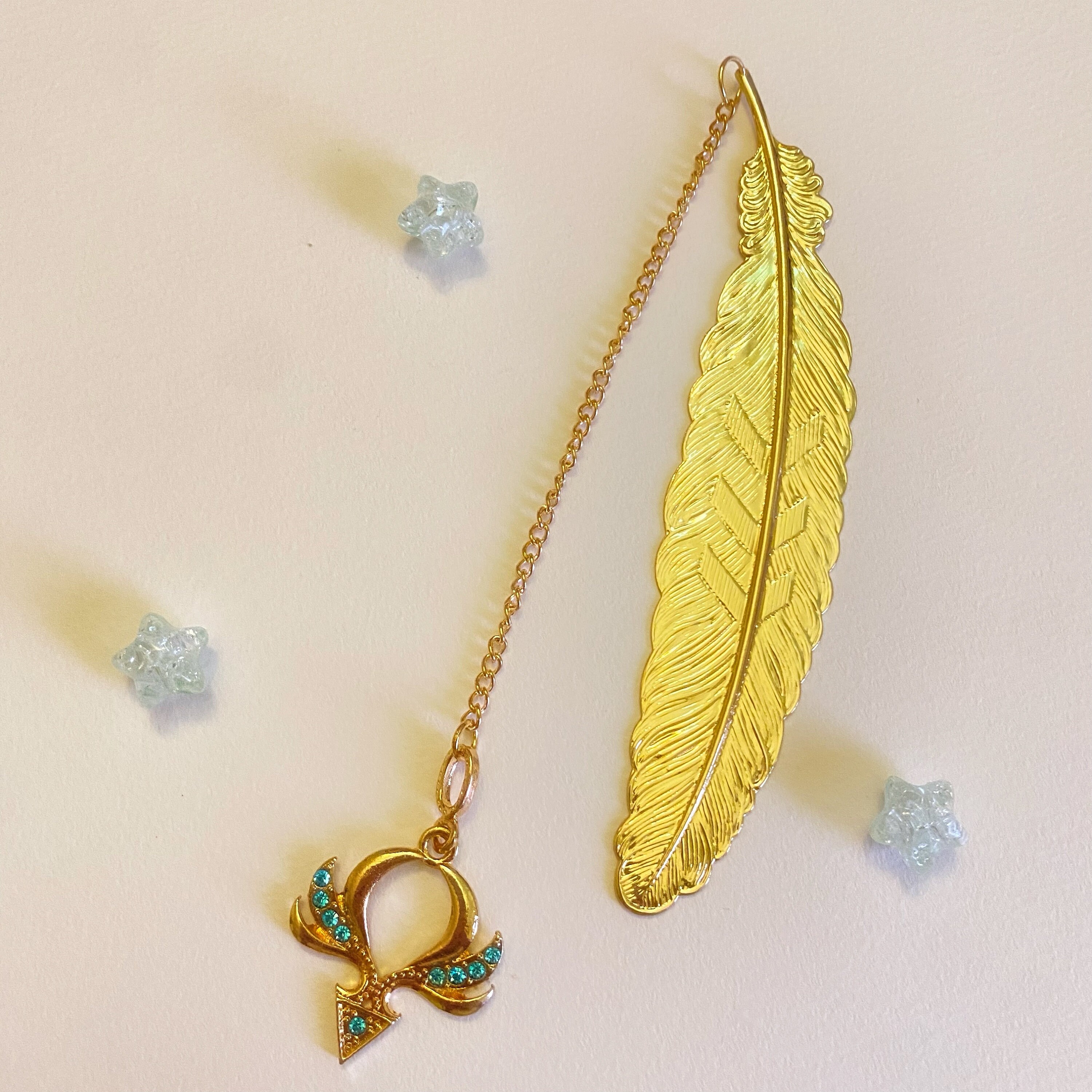 Genshin Impact Vision Element Feather Bookmarks - Etsy