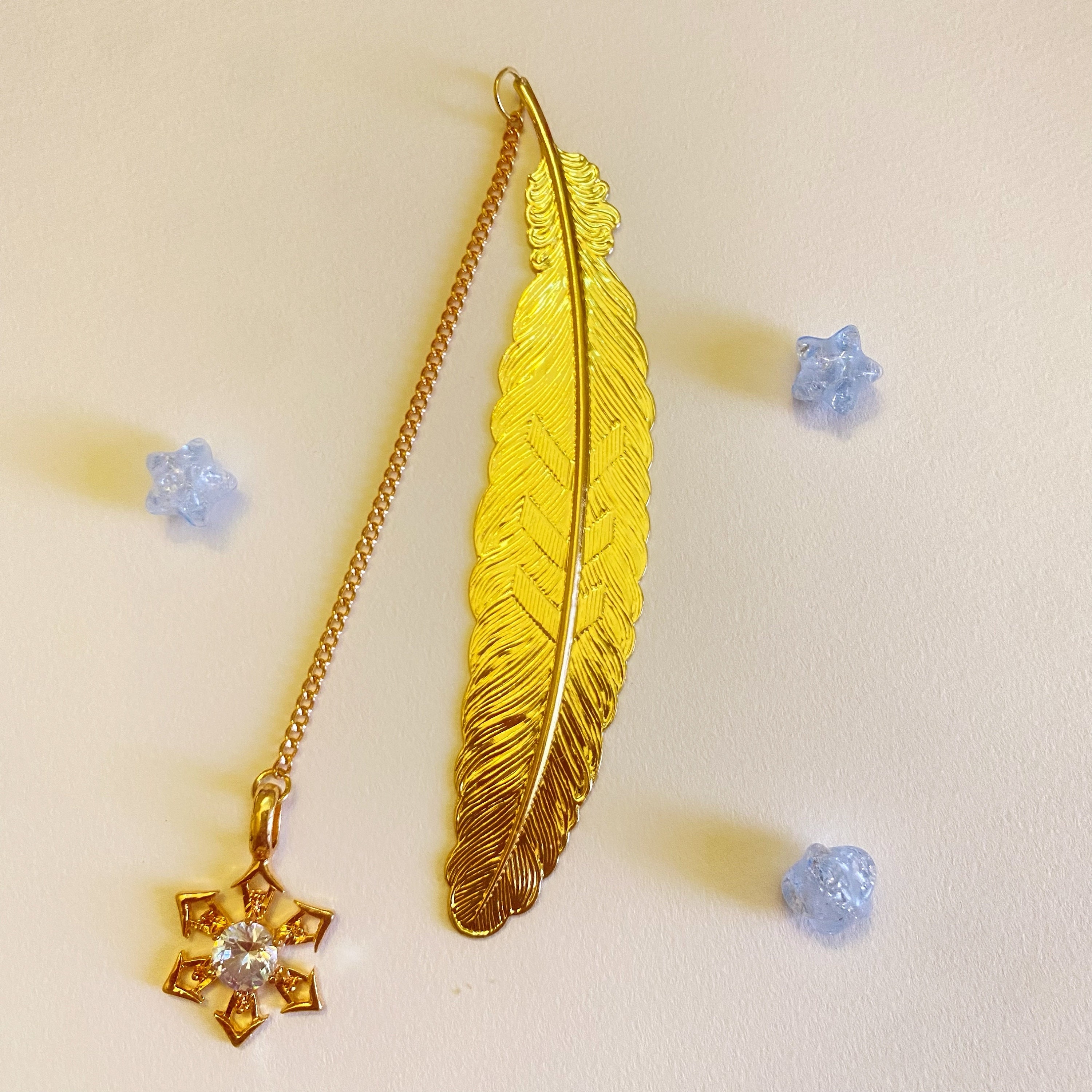 Genshin Impact Vision Element Feather Bookmarks - Etsy