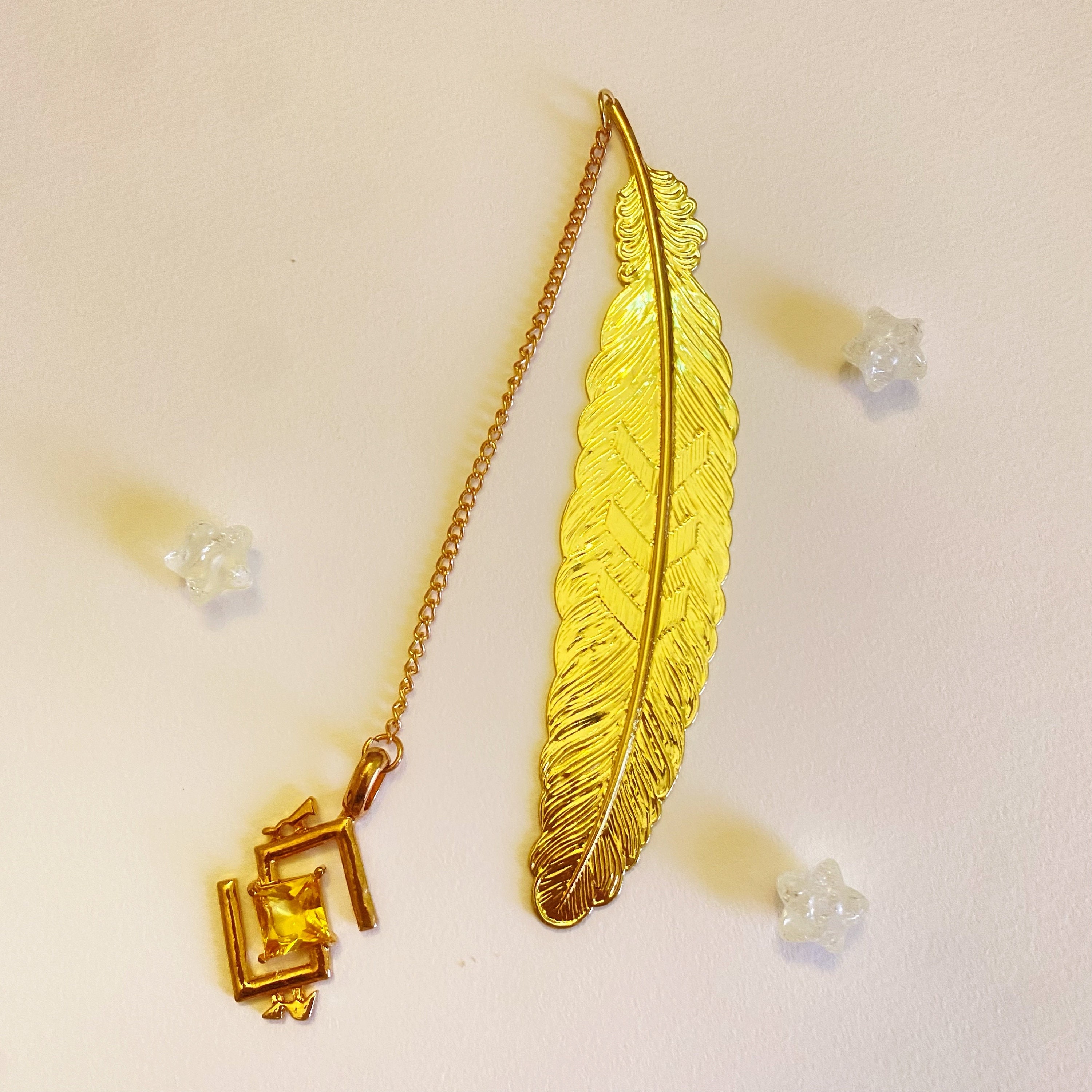 Genshin Impact Vision Element Feather Bookmarks - Etsy