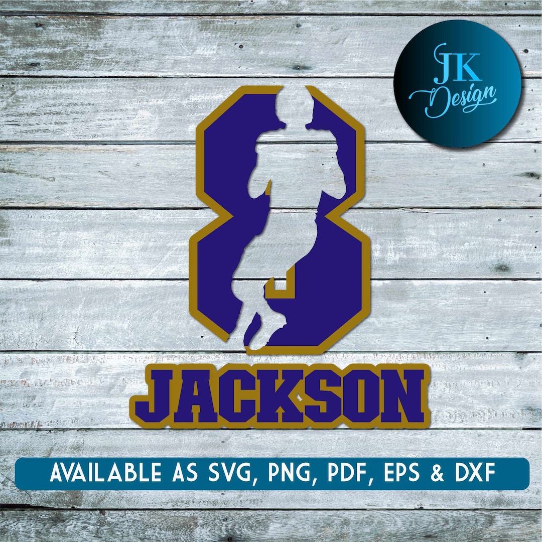 Baltimore Lamar Jackson #8 SVG Design - Digital Download - Etsy