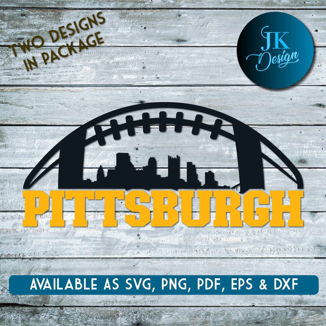 Pittsburgh City Skyline Digital Art | SVG, PNG, PDF | Silhouette ...