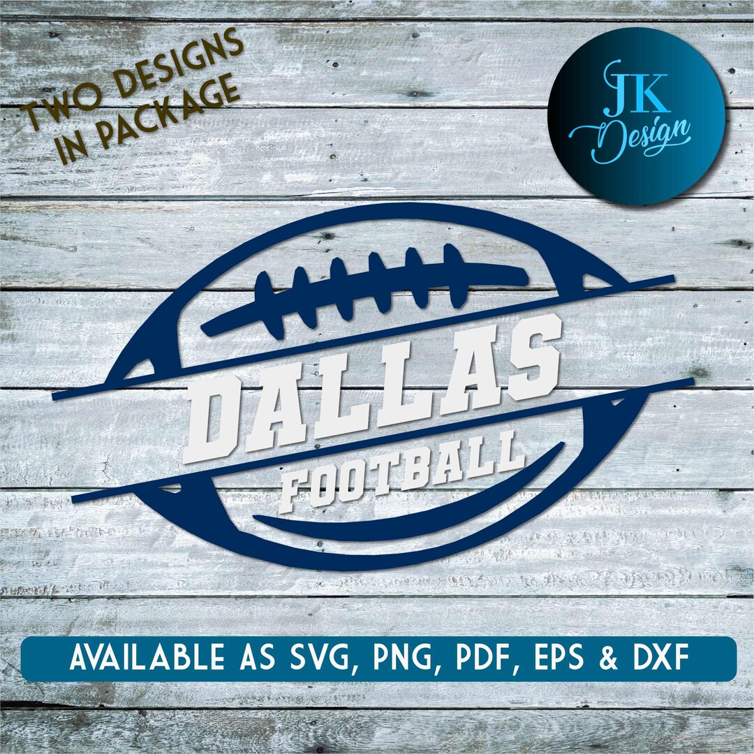 Dallas Football Digital Art | SVG, PNG, PDF | Silhouette & Cricut ...