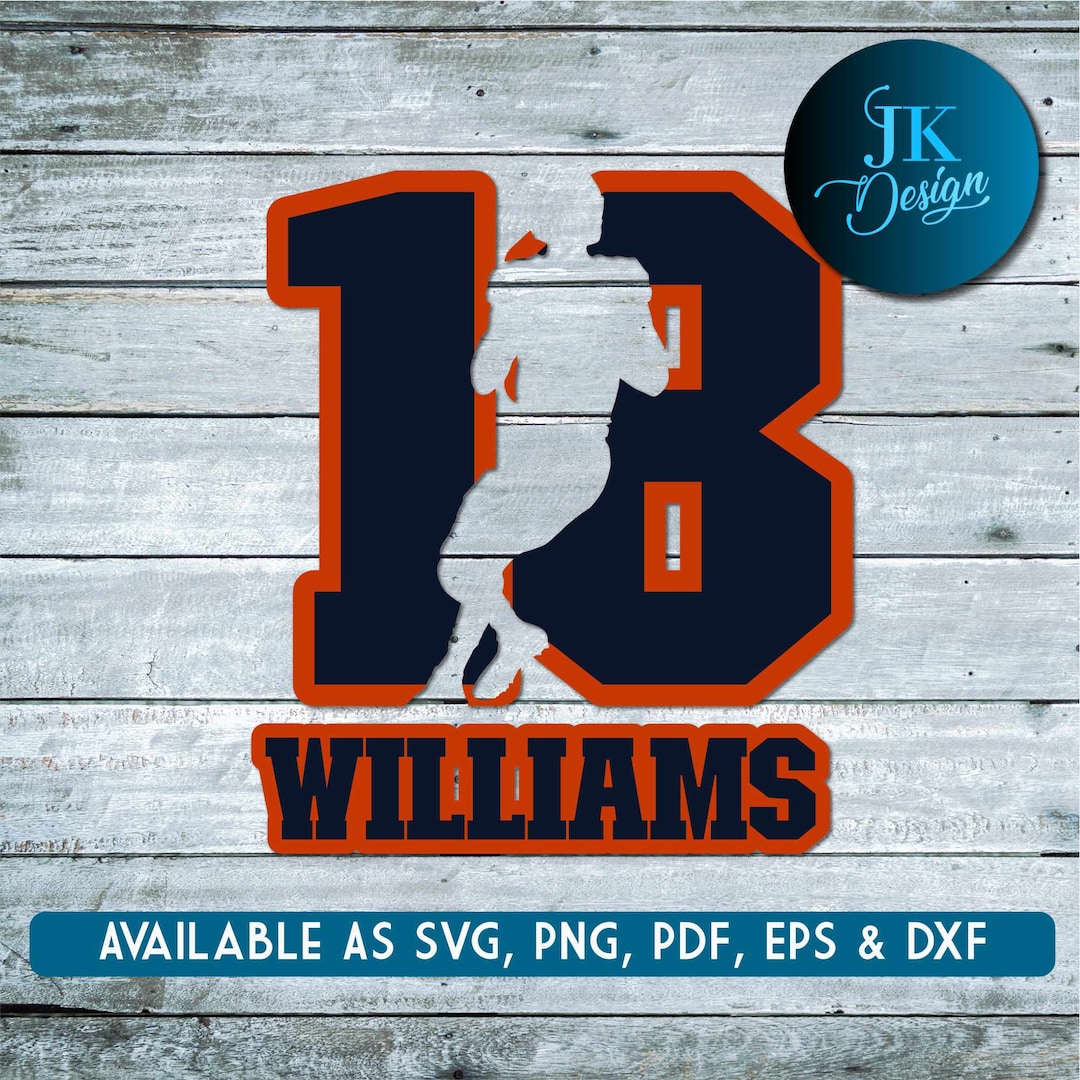 Chicago Caleb Williams #18 SVG Design - Digital Download - Etsy