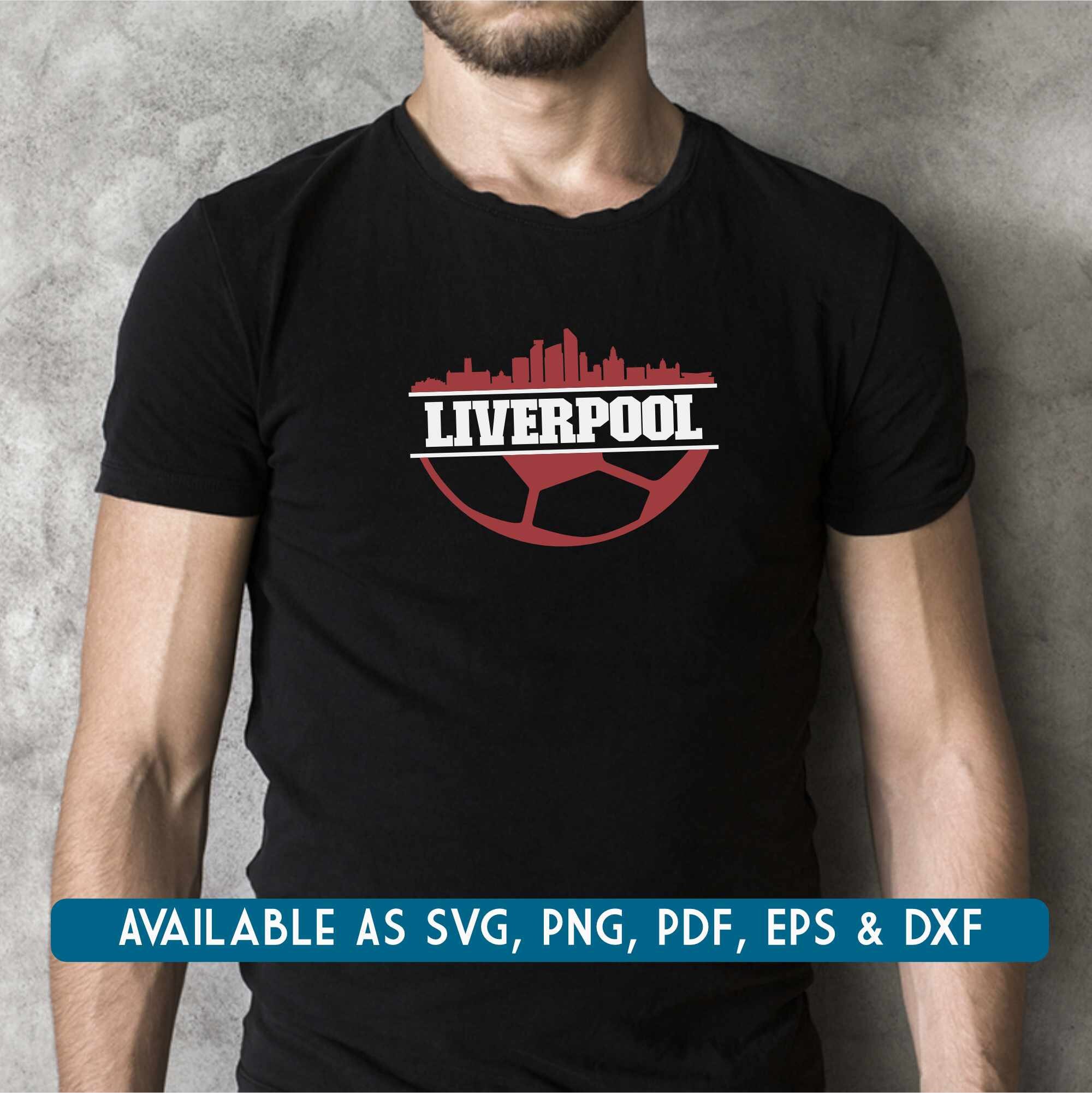 Liverpool Skyline Digital Art | SVG, PNG, PDF | Silhouette & Cricut ...
