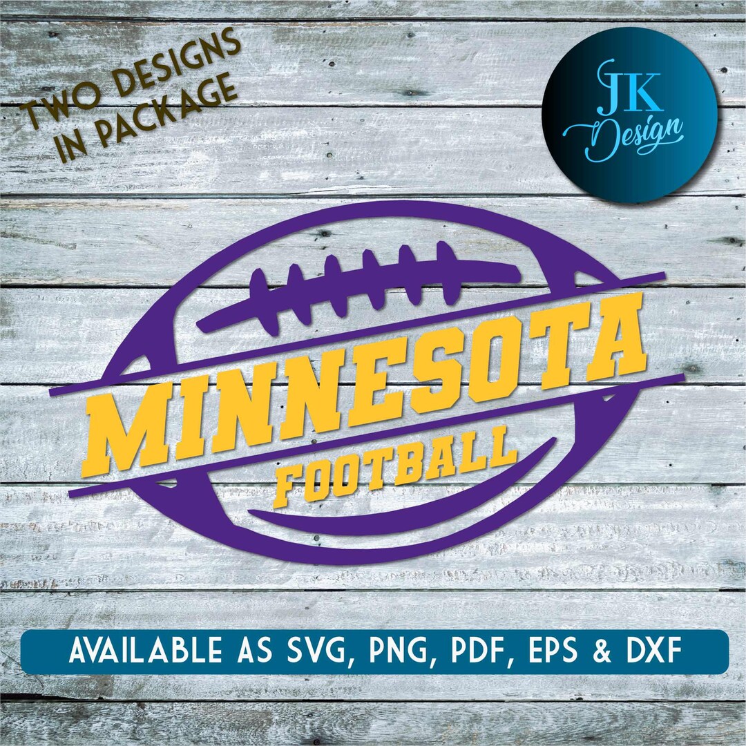 Minnesota Football Digital Art | SVG, PNG, PDF | Silhouette & Cricut ...