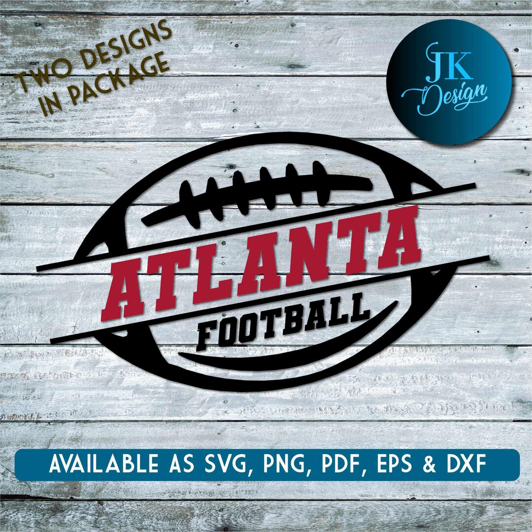 Atlanta Football Digital Art | SVG, PNG, PDF | Silhouette & Cricut ...