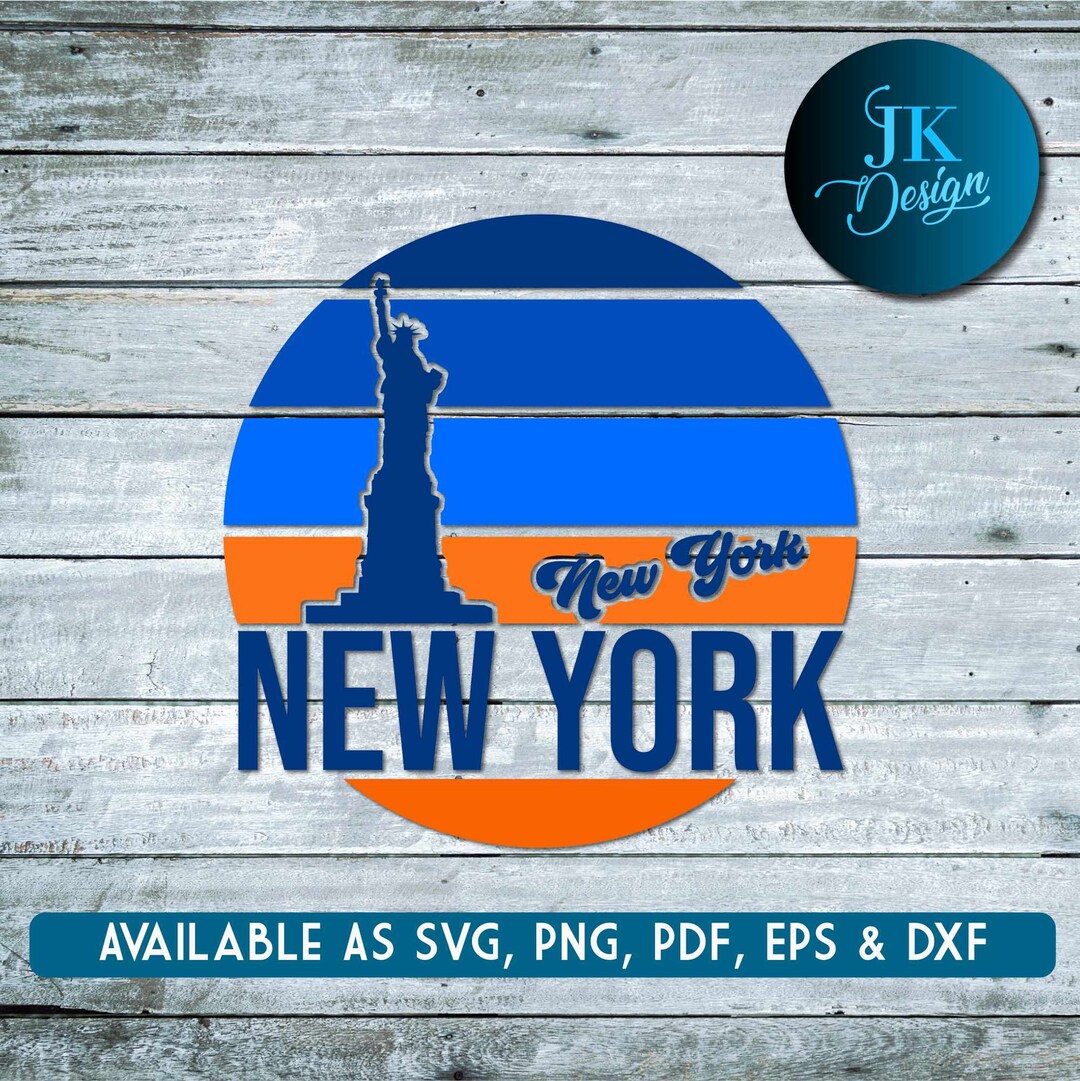 New York New York Digital Design for Cutting and Sublimation SVG, PNG ...